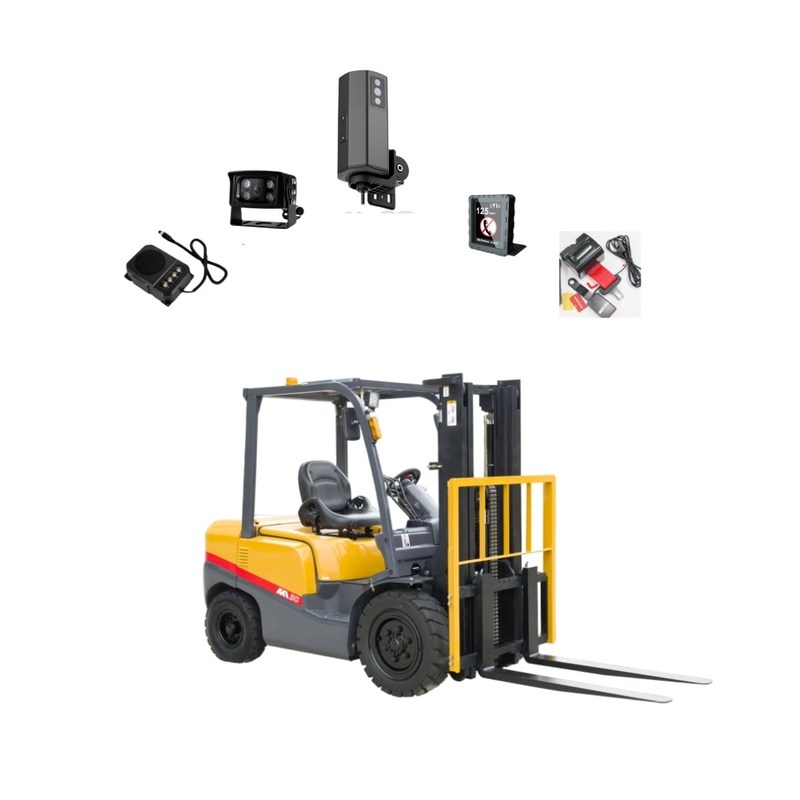 FT546CB Waterproof Explosion Proof 4G Mobile WIFI Smart Forklift with ...
