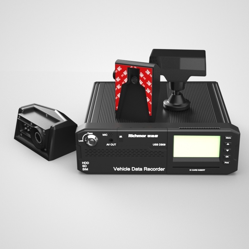 4G WIFI GPS ADAS BSD DSM MDVR For Front Collision Warning System And 4G ...