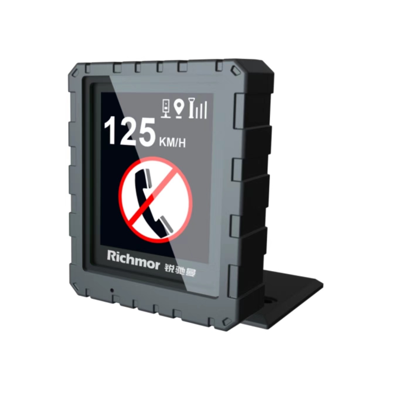 Black LED Display For Vehicle AI MDVR ADAS DSM Speed Alarm Reminder And ...