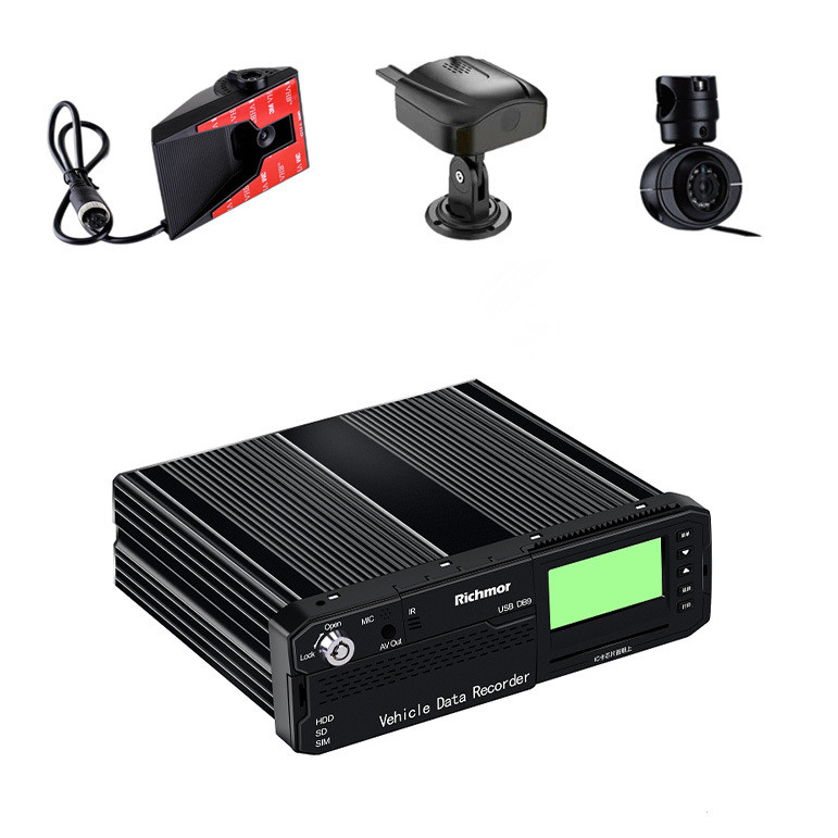 Integrated ADAS DSM BSD 8 Channel Hard Disk MDVR Vehicle CCTV Camera System